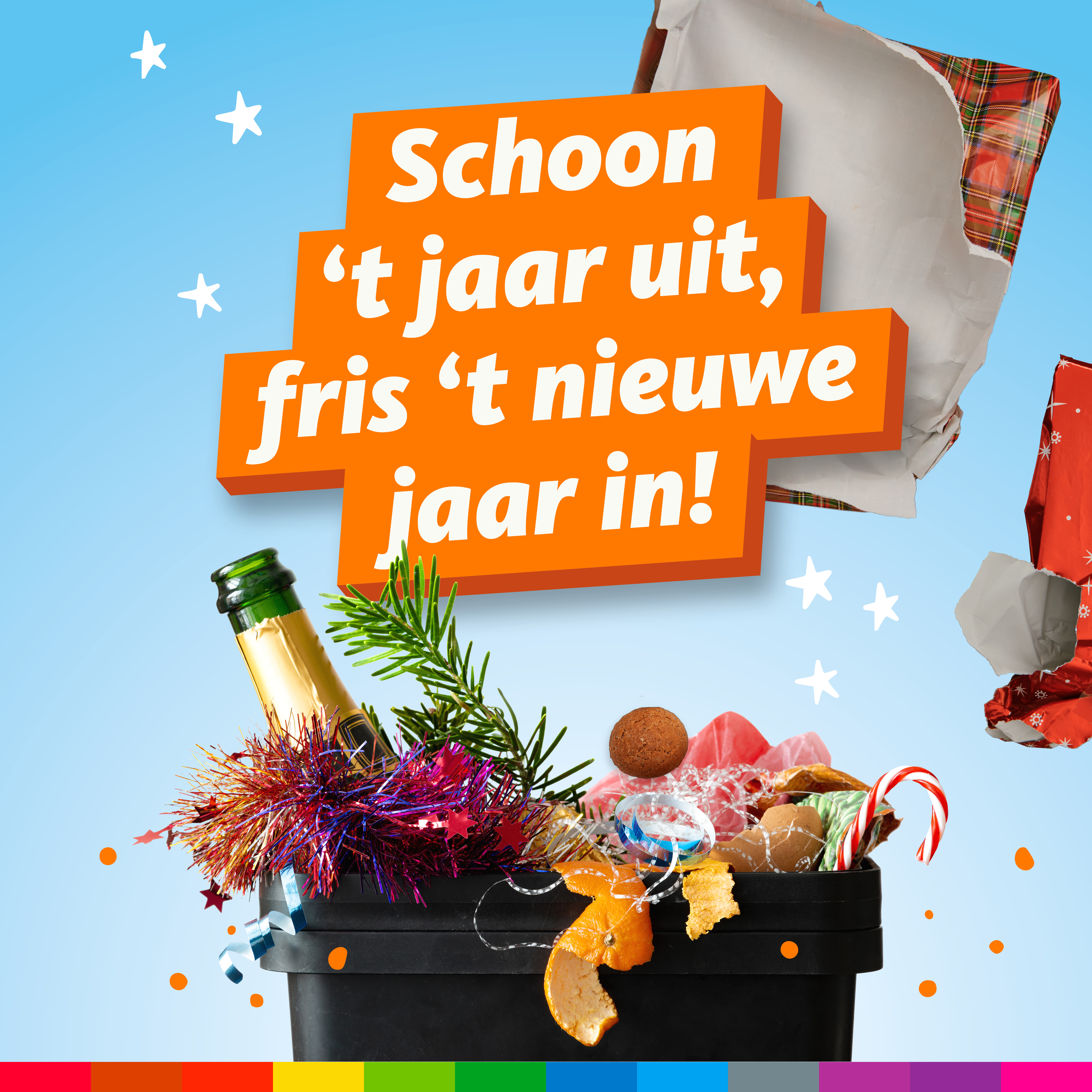 Twente Milieu | Schoon 't jaar uit, fris 't nieuwe jaar in!